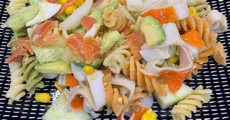 Ensalada De Pasta Con Salmón Receta De Carmen Navarro Izquierdo Cookpad