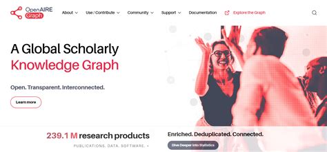 Introducing The Revamped Openaire Graph Website
