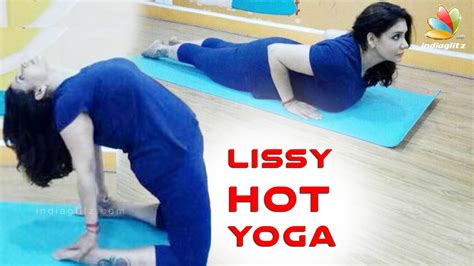 Actress Lissys Hot Yoga Goes Viral Hot Malayalam Cinema News Youtube