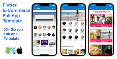 Flutter E Commerce Full App Template Flipkart Codemarket