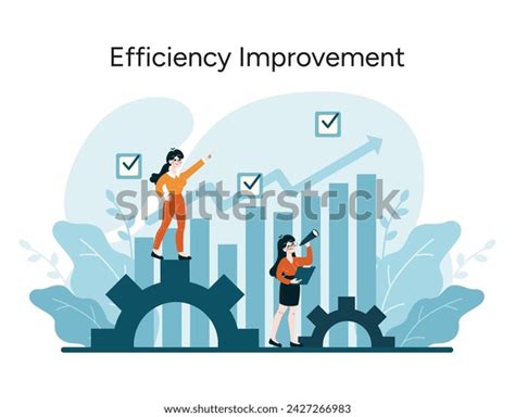 Efficiency Improvement Concept Dynamic Process Optimization Stock