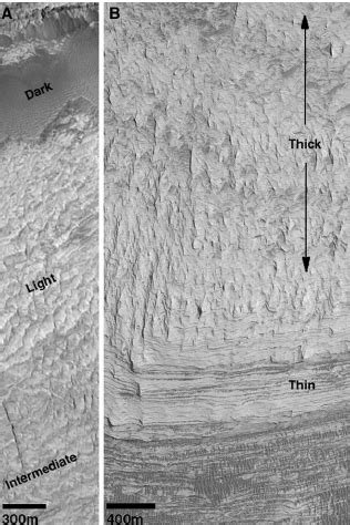 Simple Cylindrical Equal Angular Map Of Mars Centered On 0 Latitude Download Scientific