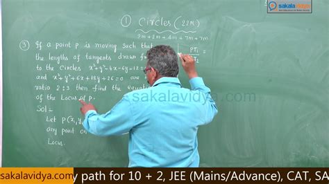 How To Score 75 Marks In 24 Hours In Intermediate2b Circles Part 12