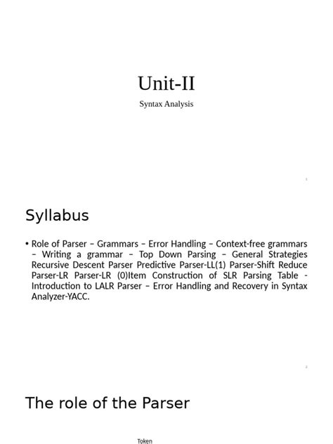 Unit Ii Cd Pdf Parsing Metalogic