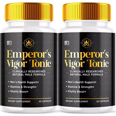 Vitar Life Emperors Vigor Tonic Supplement For Men Male Health Pills