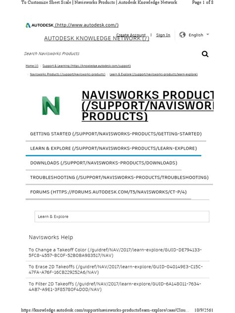 Knowledge Autodesk Navisworks Scale Pdf Autodesk Autodesk
