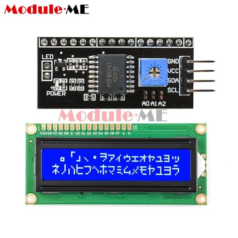 X LCD Character Display IIC I C Serial Interface Board Module New PicClick UK