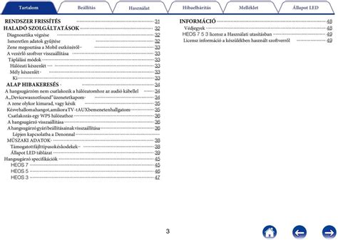 Használati utasítás HEOS 7 HEOS 5 HEOS 3 PDF Ingyenes letöltés