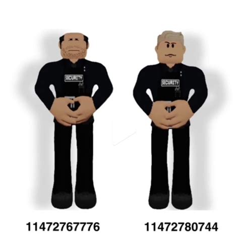 Bloxburg Bodyguards Coding Clothes Bloxburg Decals Codes Bloxburg