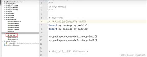 Python基础 模块与包的使用 Csdn博客