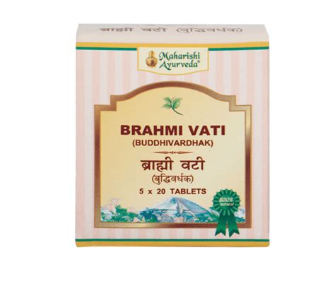 Брахми Вати Махариши, Brahmi Vati, Maharishi, 100 таб купить с ...