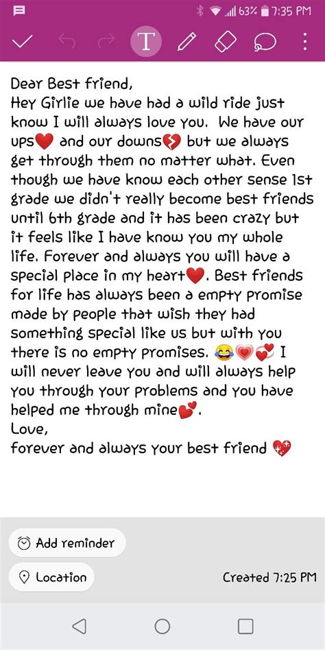 Best Friends Forever Letter To Best Friend Birthday Quotes For Best