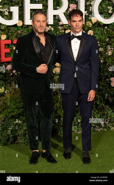 London Uk Chris Van Dusen L And Guest At World Premiere Of