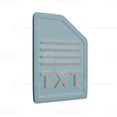3d Rendering File Computer Txt 18753908 Png