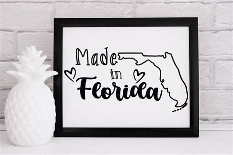 Florida State Svg State Of Florida Svg Svg Florida Png Eps Svg Files