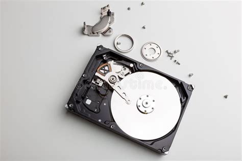 Disassembly Process Of An External Hard Drive In Details Stock Photo Image Of Tool