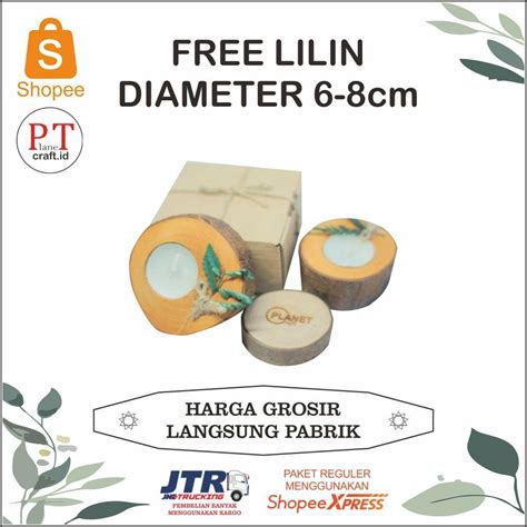 Jual Free Lilin Light Candle Holder Tempat Lilingratis Lilinsouvenir