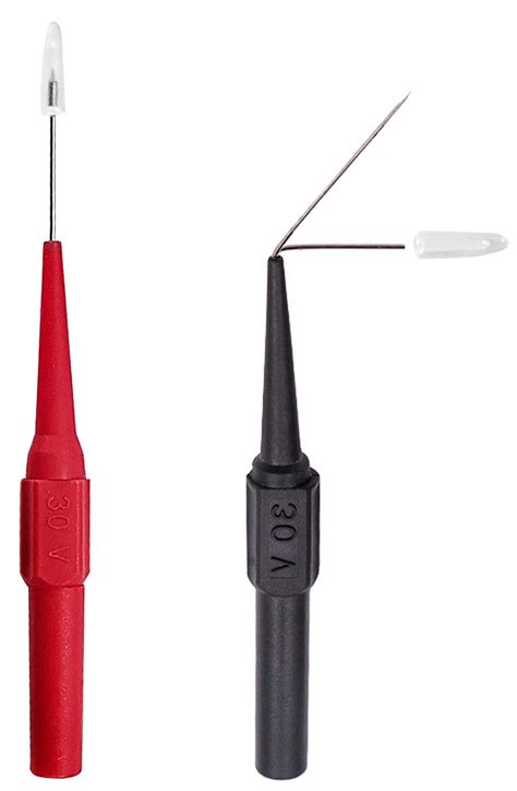 Extra Thin Multimeter Test Leads 0 7mm Probes Back Probe Kit Circuit