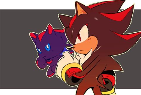 Shadow The Hedgehog And Chao Sonic Drawn By Stellarspin Danbooru