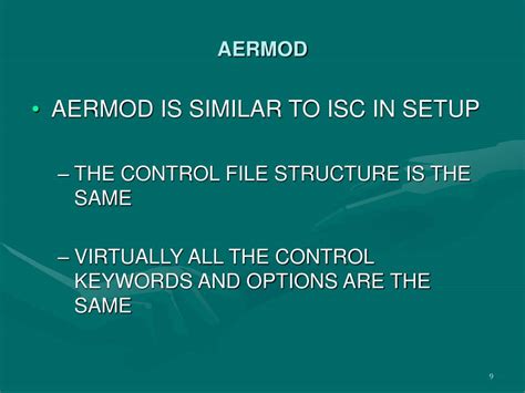 PPT THE AERMOD MODELING SYSTEM PowerPoint Presentation Free Download ID