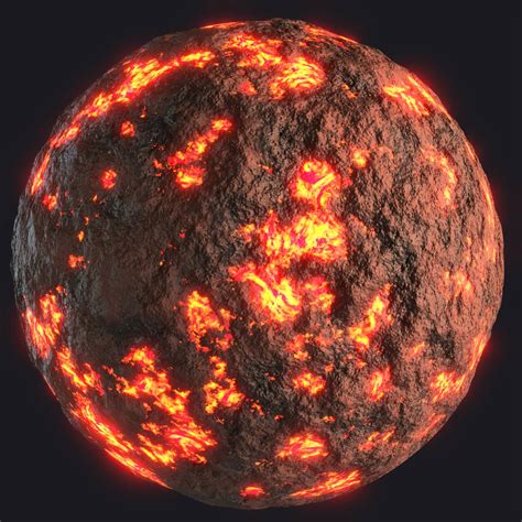 Procedural Lava Rock Material Blender Tutorial Tutorials Tips And