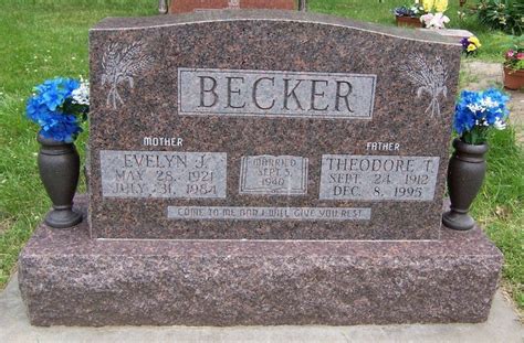Theodore Tobias Ted” Becker 1912 1995 Find A Grave Memorial