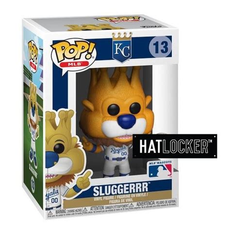 Pop Vinyl Baseball Mlb Mascots Kansas City Royals Sluggerrr Mascot