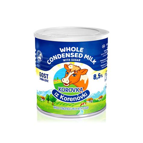 Korovka iz Korenovki whole condensed milk with sugar 360ml - Waitrose ...