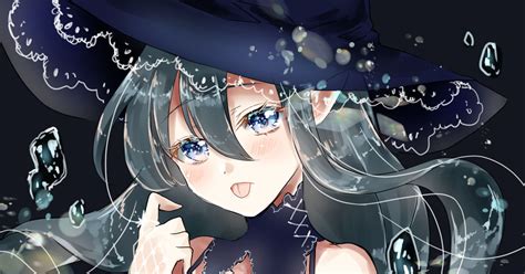 オリジナル 人魚の魔女さん もぷのイラスト Pixiv