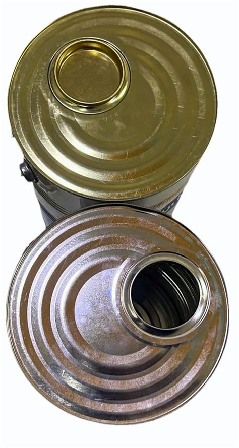 Round 5liter Tin Container For Packaging At ₹ 65 Piece In Vadodara