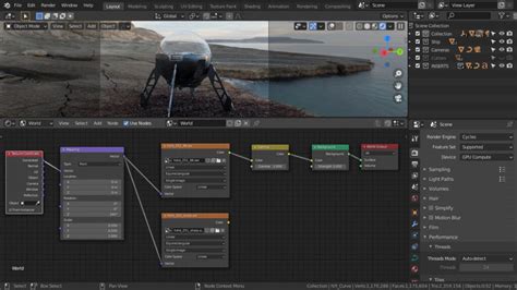 Rendering On 20k Hdri Map In Blender 29 • Hdrmaps™