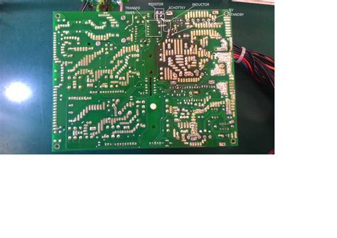 Please Help Identify Burnt Resistor Repairing Emacs Psu Badcaps