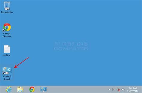 How To Open The Control Panel In Windows 8