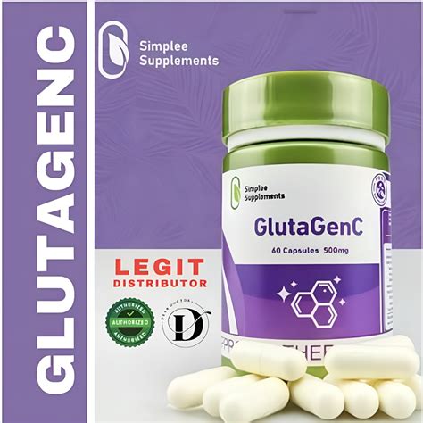 Simplee Glutagenc Whitening Capsuleshipped Within 24 Hours Shopee