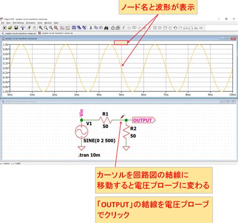 Ltspice 波形ビューワ Waveform Viewer の使い方 Spiceman