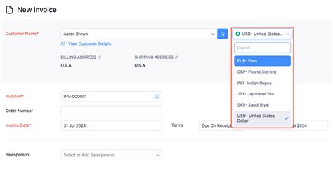 Customer Preferences Help Zoho Billing