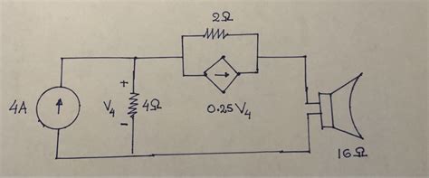 Solved A Ω speaker is connected to the Amplifier Chegg com