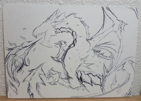 Dragon Scribble By Akemi Hoshi532 On Deviantart