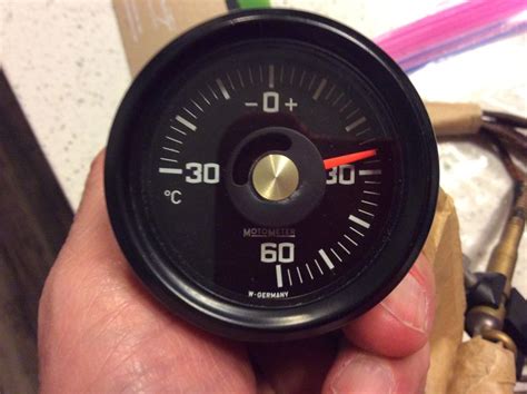 Motometer Outside Temperature Gauge Pelican Parts Forums