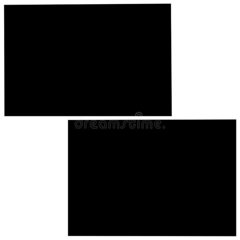 Rectangular Frames Empty Frames Stock Illustration Illustration Of Montage Paintings