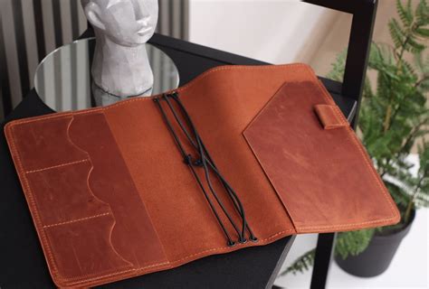 A Notebook Cover Personalized Notebook Cover Personalized Refillable Journal Refillable A