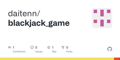 Github Daitenn Blackjack Game