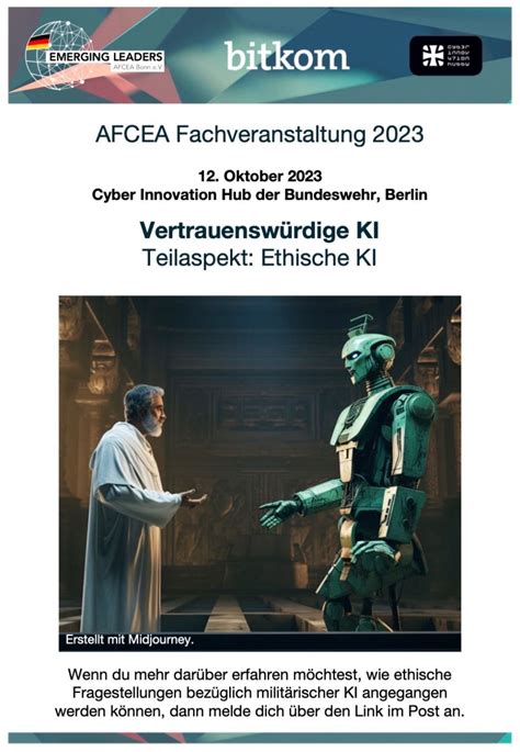 Schon Bald Steigt Das Gemeinsame Event Der Emerging Leaders Von Afcea