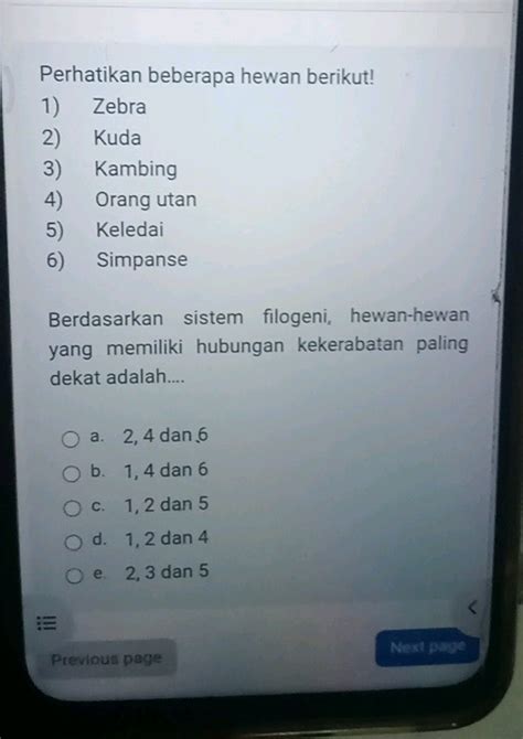 Perhatikan Beberapa Hewan Berikut 1 Zebra 2 StudyX