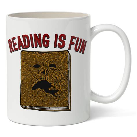 Necronomicon Reading Is Fun Mug Shady Front