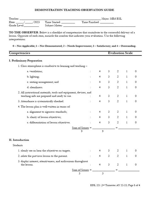 demo eval form pdf