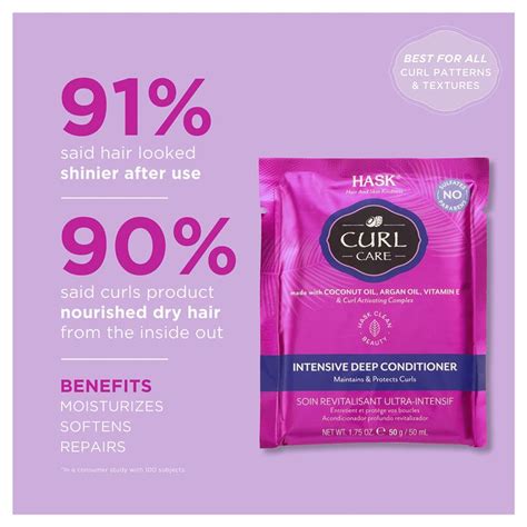 Buy Hask Curl Care Intensive Deep Conditioner Packet 50g Online At Chemist Warehouse®