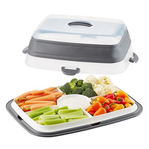 Collapsible Entertaining 4 In 1 Carrier The Container Store
