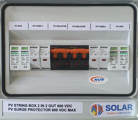PV String Box 2 In 2 Out AK SOLAR TECH