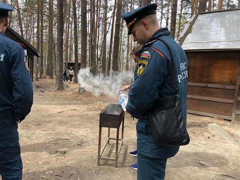 Использование открытого огня и разведение костров ЗАПРЕЩЕНО!!!